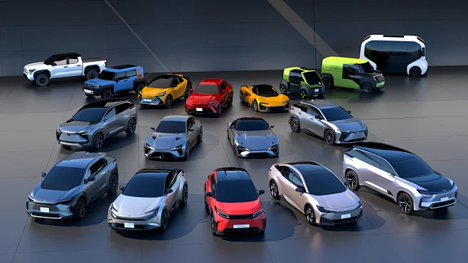 Toyota All BEV line up-花瓣网