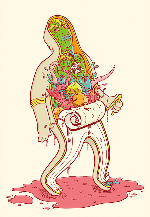 brosmind whatsinside inside detail monsters walking open