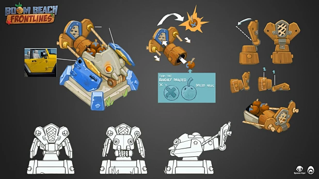 Boom Beach: Frontlines - Fire Lobster, Ocellus - SERVICES : Space Ape ...