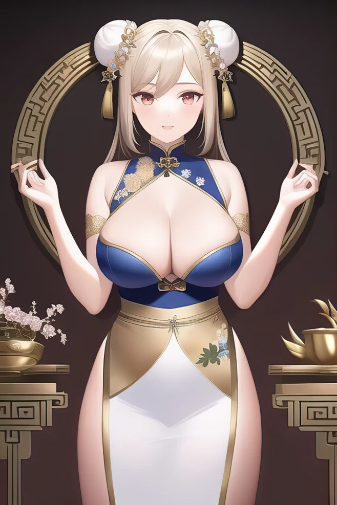 【接单】古风包子头少女-角色生成-AI生成-微元素 - Element3ds.com!-花瓣网