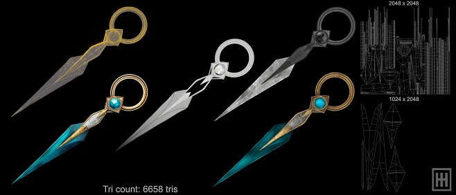 Lyrium Dagger (Dragon Age: The Veilguard fan art)-花瓣网