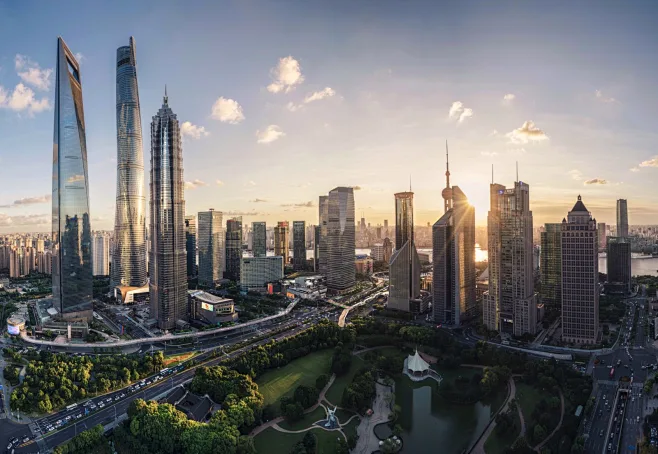 上海陆家嘴金融区摄影照片-花瓣网