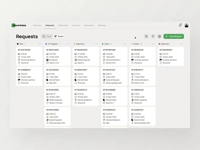 Table & Board : Table & Board on UI Movement
