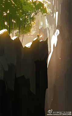 Amei Zhao-花瓣网|陪你做生活的设计师 | Zhao）的最大亮点是对于光影的表达，选择一种明黄色，加强高光与暗部的对比度，注意反光部分 ...