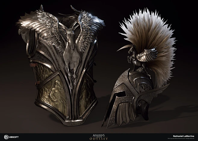 Pegasus Armor, Nathaniel LaMartina : I went all out on this one. After ...