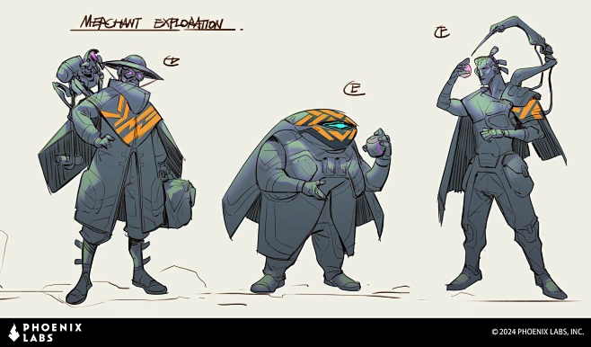 Characters for another cancelled project-Vol 1-花瓣网