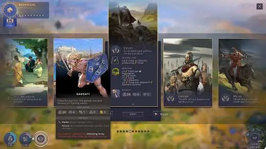 Humankind-游戏截图-GAMEUI.NET-游戏UI/UX学习、交流、分享平台图片_欧美简洁扁平UI——Humankind图片素材-花瓣网