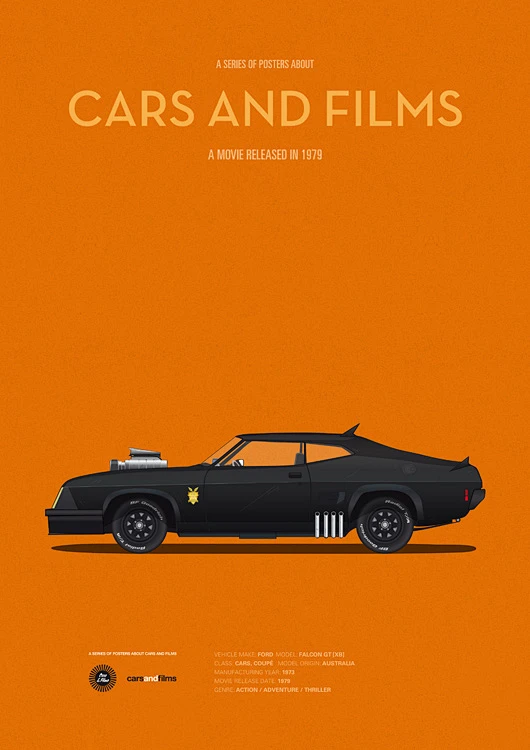 Cars And Films #4 : A series of posters about cars and films. Is a ...