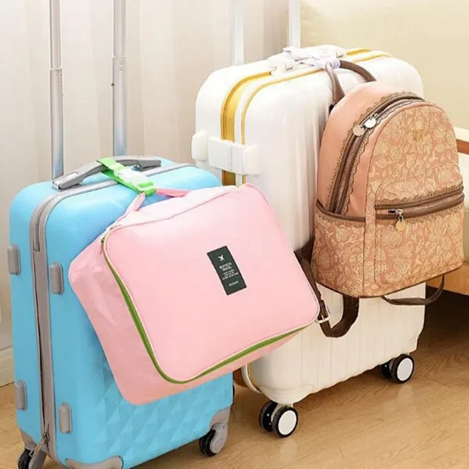 Luggage Hanger Buckle Adjustable Suitcase Clip Hook Straps Portable ...