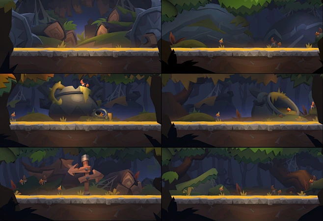 Little Reaper (Mort) Locations assets-花瓣网