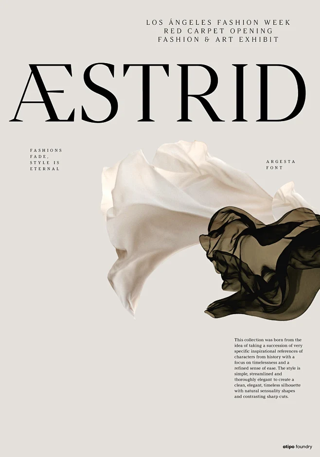 Argesta Font : Argesta is a powerful neoclassical serif font family ...