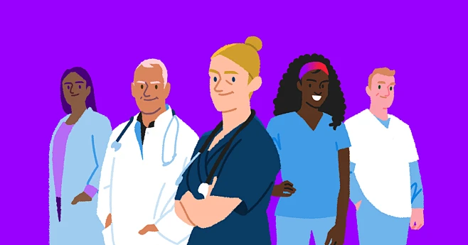 healthcare Health ILLUSTRATION corporate service artwork hospital IBM ...