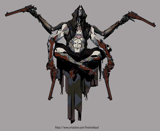 Kalaveraz Bullet Monk-花瓣网