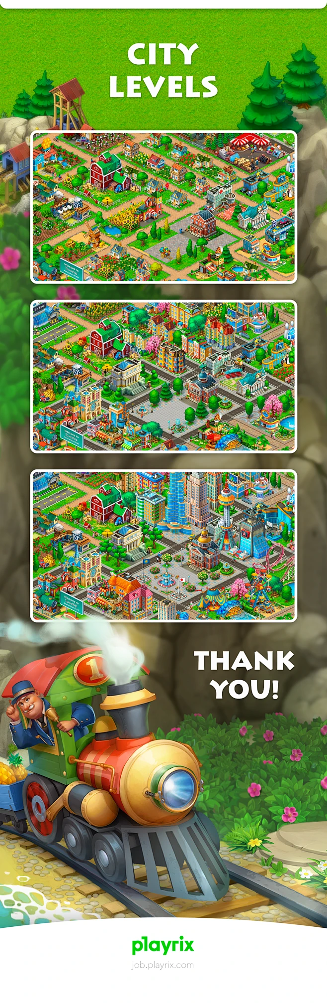 Township Level Design-花瓣网