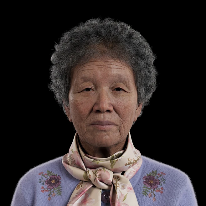 My grandma-花瓣网