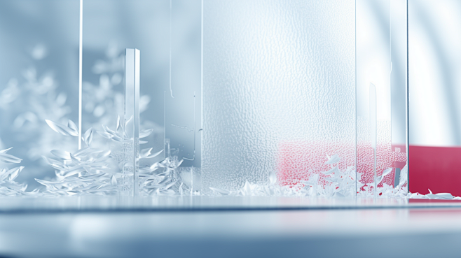LS_Frosted_glass_build_high_detail_3d_c4d_pure_white_background ...