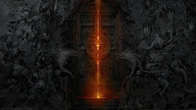 General 5120x2880 video games watermarked Diablo Diablo IV Blizzard ...