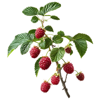 现代覆盆子 树莓 草莓 植物贴图-花瓣网