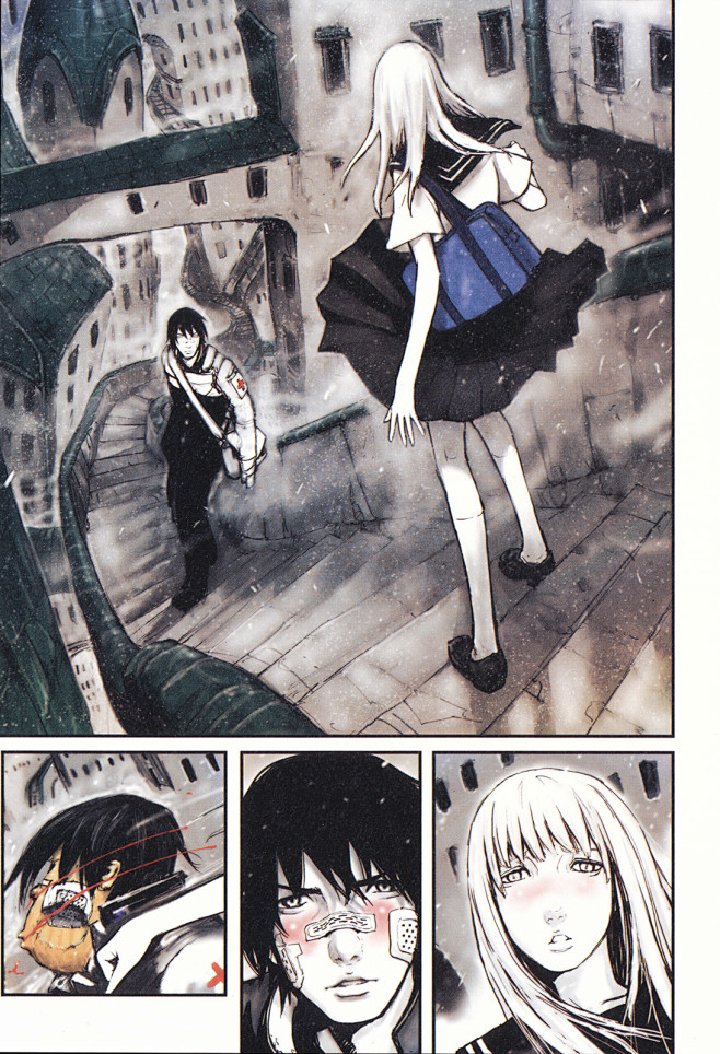 BLAME学园！爽风阵阵，裙子飞起，脸红心跳的感觉最棒(๑ ᴗ ๑)