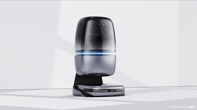 product design robot interior design vacuum Render concept cmf vacuum ...