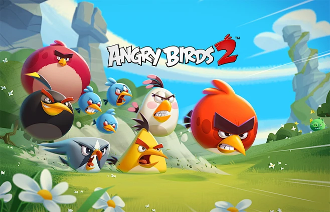 Angry Birds 2 ‖ Splash Art-花瓣网