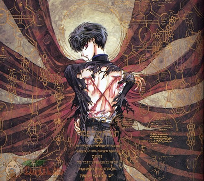 CLAMP X战记 原画集_bl_DM叔女性向动漫站（原耽美网）