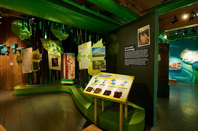 Exhibition design Montreal magog Nature-花瓣网