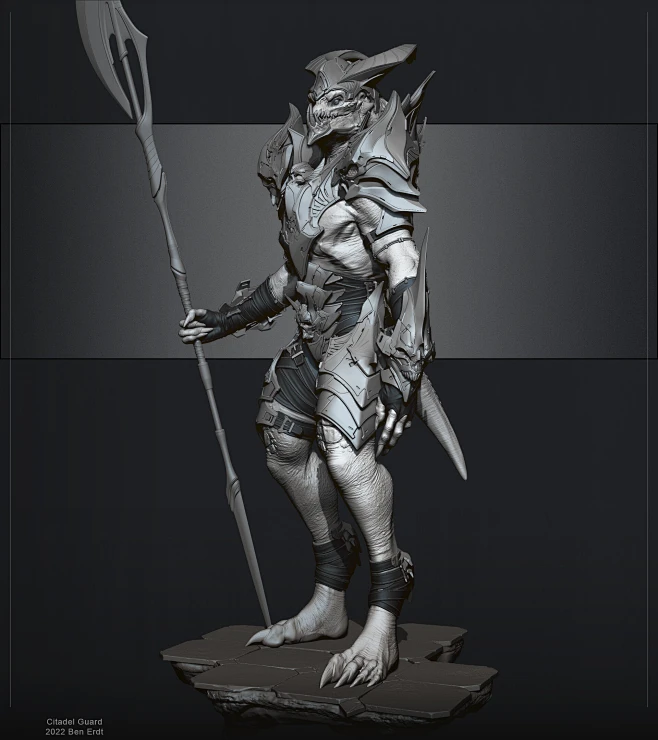 Citadel Guard - 看看开发模型-花瓣网