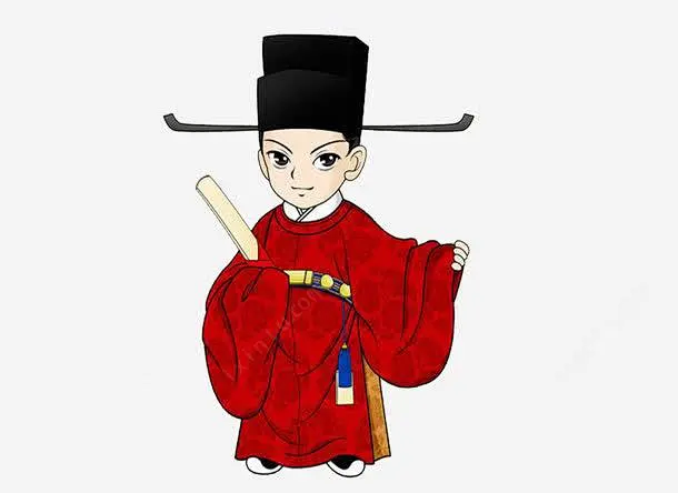 明朝Q版人物png免抠素材_新图网 https://ixintu.com 官服 庄严 稳重 俊美 明朝-花瓣网