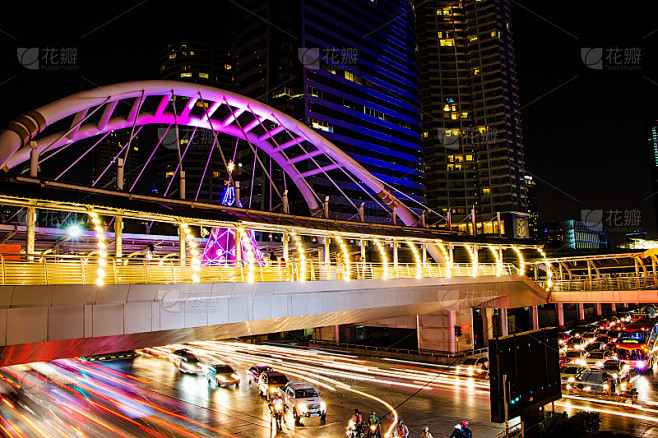 泰国曼谷BTS BRT天桥