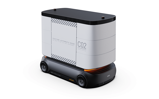 MOVUS - Autonomous Airport Cargo Vehicle on Behance