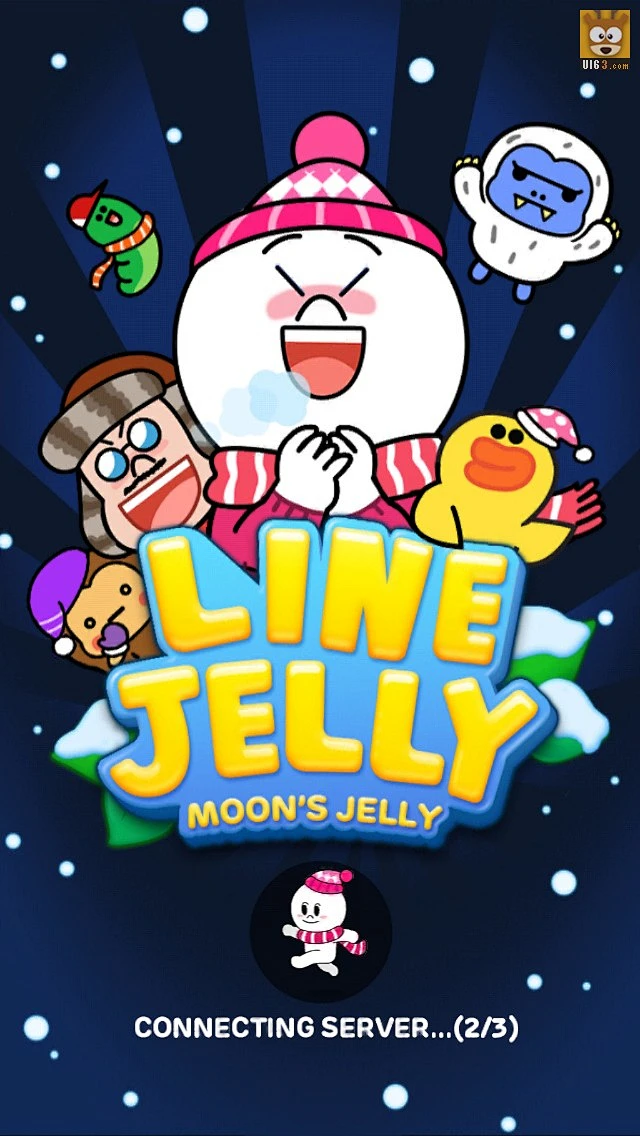 LINE《 JELLY》手机游戏UI设计-花瓣网