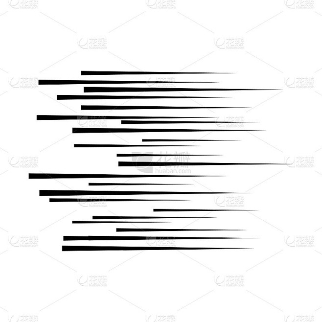 图形爆炸与速度线。漫画书设计元素。矢量图