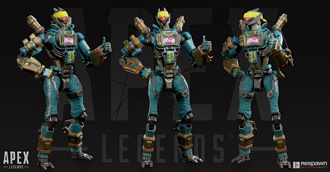 Apex Legends-Pathfinder-Bad bot-花瓣网