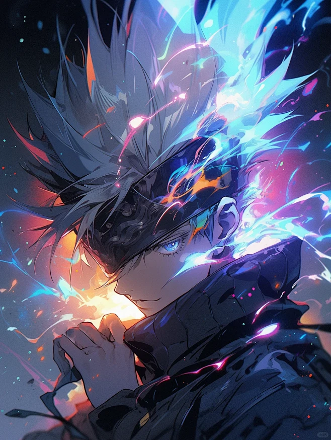 角色画系列：五条悟