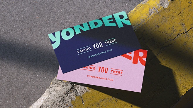 Yonder, Business Cards by Cameron Maher on Dribbble-花瓣网