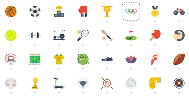 奥林匹克运动会运动项目icon图标下载橄榄球滑板奖杯-花瓣网