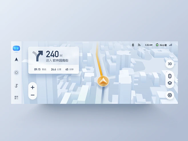 HMI-map navigation by Breaking bad on Dribbble-花瓣网