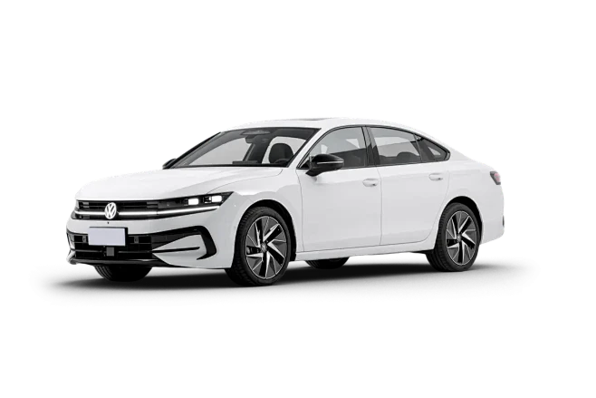 大众迈腾白色-花瓣网