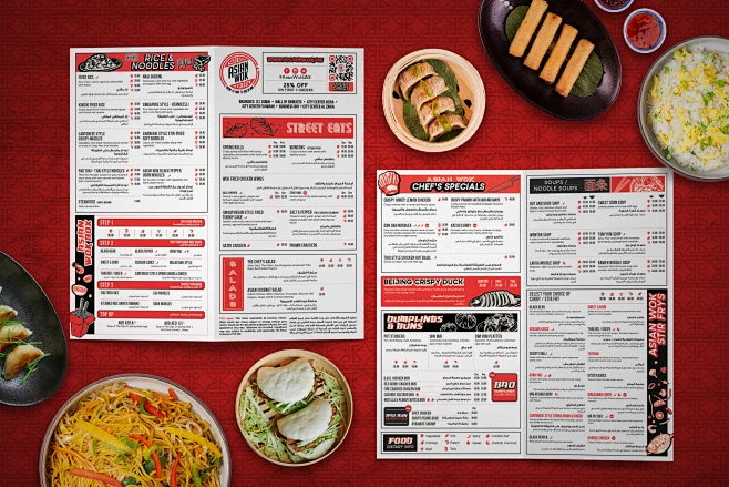 brand brand identity design Food menu design restaurant menu visual ...