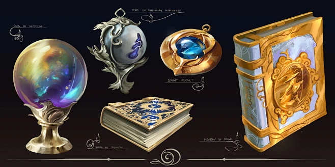Magical Prop Designs-花瓣网