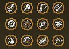 Various Borderlands 3 icons, Trisha DeSalvo-花瓣网