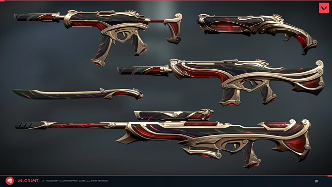 Valorant Tigris Skin-花瓣网