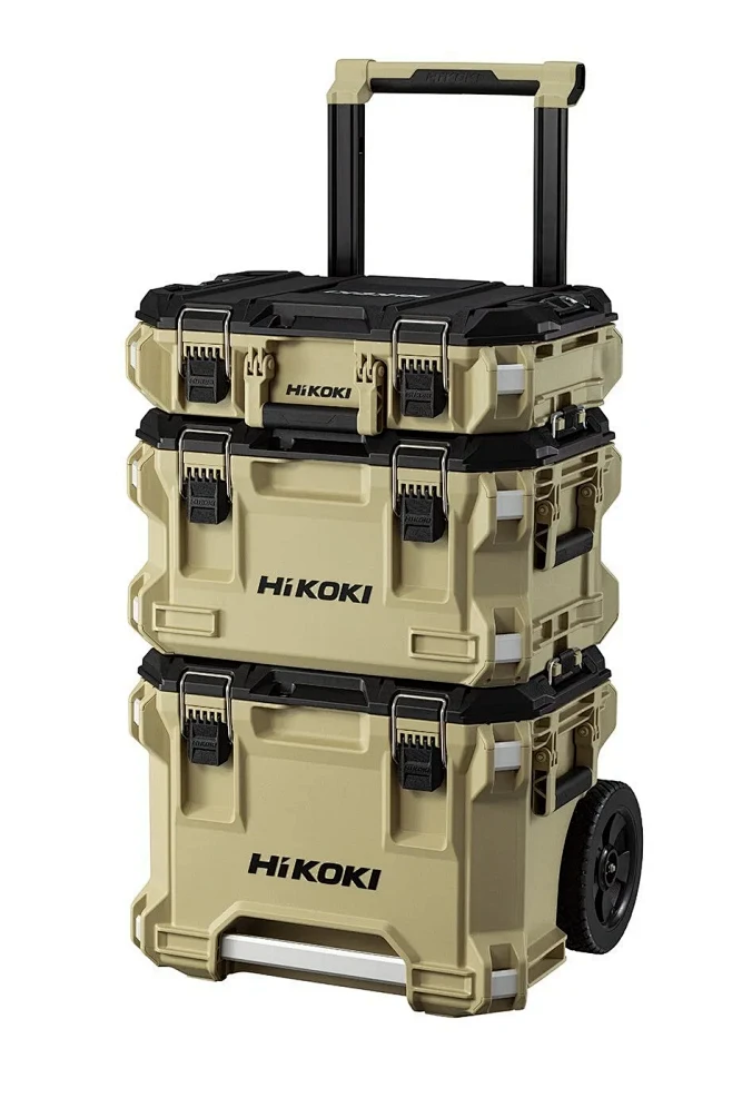 HIKOKI MULTI CRUISER Set Beige （ 工具箱 （M），工具箱 （L），手提箱 3-pc Set ） - 照片 1 ...
