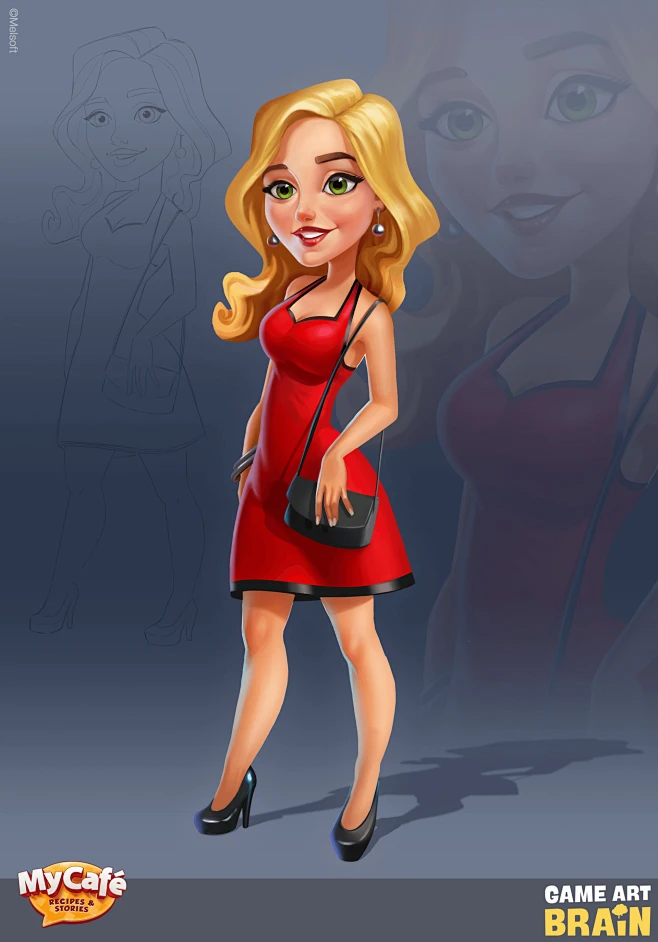 Character Design My Café, Game Art Brain - creation & consulting : We ...