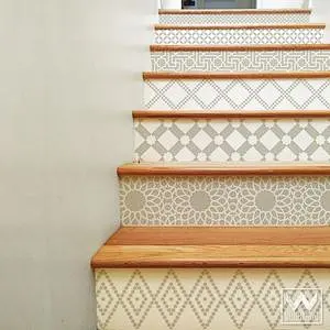 neutral_color_stairs_pattern_diy_stair_riser_decals_moroccan_decor_300x300-花瓣网