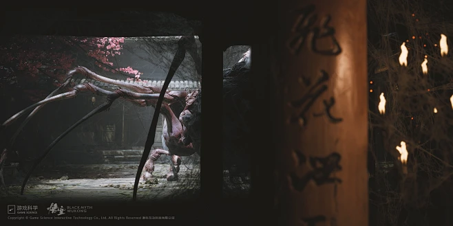 《黑神话：悟空》——西游题材·单机·动作·角色扮演游戏图片_黑神话悟空原画图片素材-花瓣网