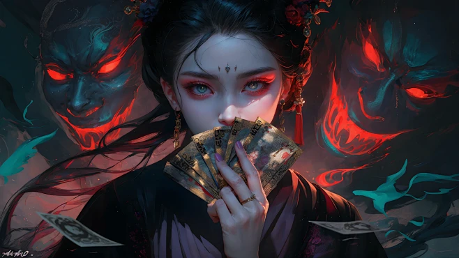 恶魔女孩-hzj(8)-花瓣网