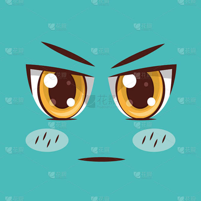 面部动漫表情面部