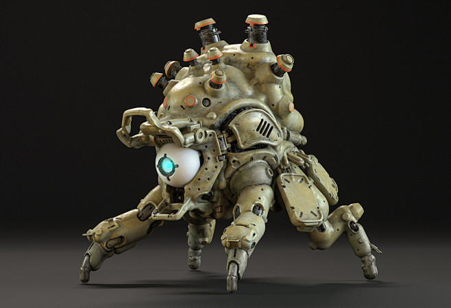 Tomi Väisänen：由Chocolatesoop工作室在Instagram上发起的“机器人大游行（March of Robots ...